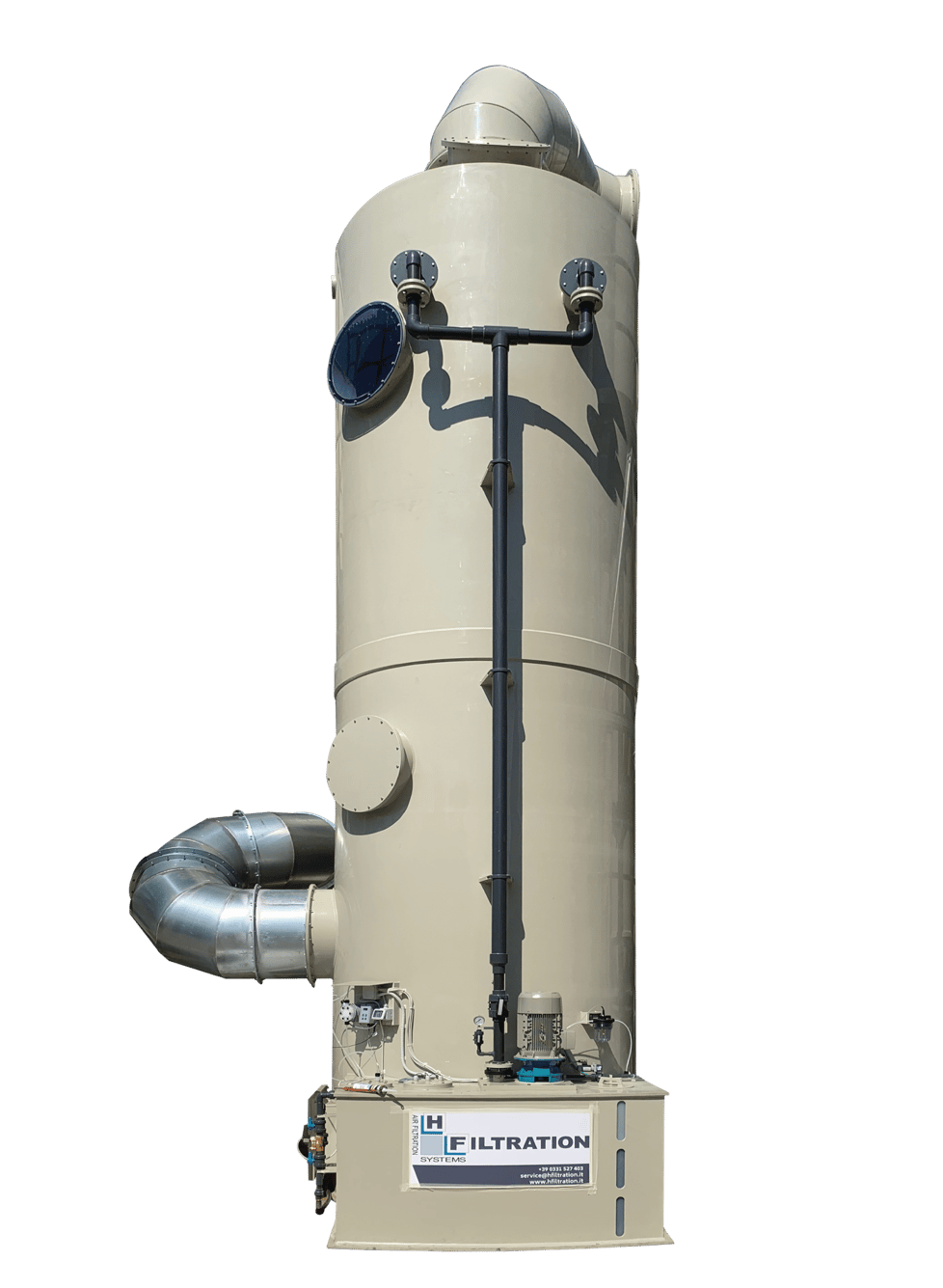 Scrubbers for fumes and gases: how to reduce water-soluble substances ...